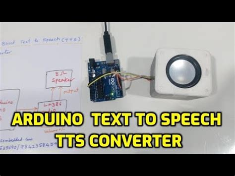 Arduino Based Text To Speech TTS Converter YouTube