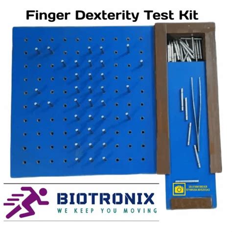 Finger Dexterity Kit Board Improve Hand Coordination With Finger Dexterity Test Kit At ₹ 3500