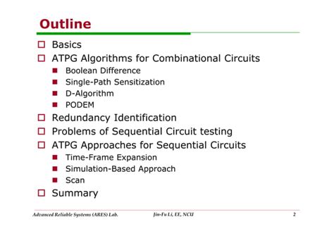 combinational and sequential atpg pdf