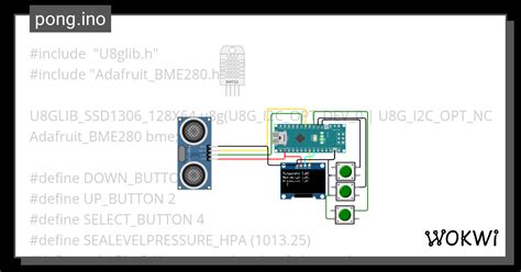 Menus OLED Ino Wokwi ESP STM Arduino Simulator