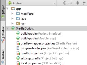 Interface Dan Struktur Folder Project Android Studio Badoy Studio