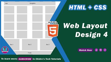 How To Create Website Page Layout In Html Css Using Float Web Layout Design Tutorial 04 🚀