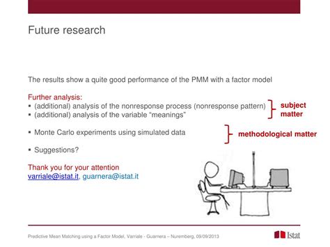 Ppt Predictive Mean Matching Using A Factor Model Powerpoint