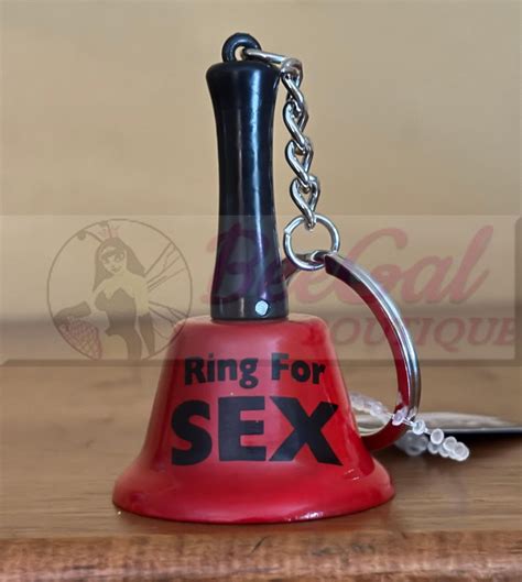 Ring For Sex Keychain Bell Table Bell Or Handbell Party Favor