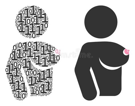 Naked Woman Mosaic Of Triangles Stock Vector Illustration Of Composition Pretty