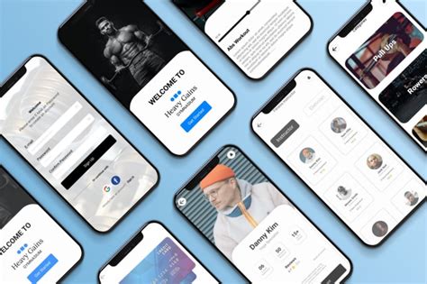 Design Mobile App Ui Ux Design And Landing Pages Website Ui Ux Design By Philipumoren Fiverr