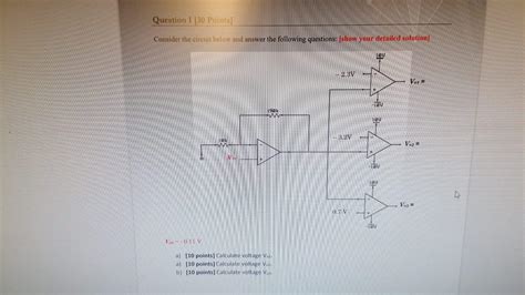 Solved Question Points Consider The Circuit Below And Chegg