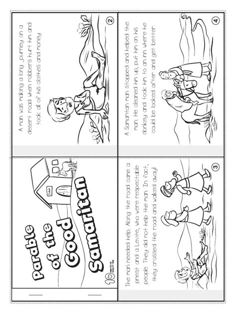 The Parable Of The Good Samaritan Mini Book Pdf