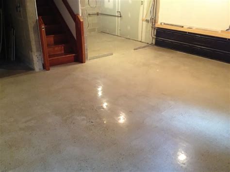 Polished Concrete Basement