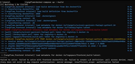 fix dockerfile · issue 21 · langflow ai langflow · github