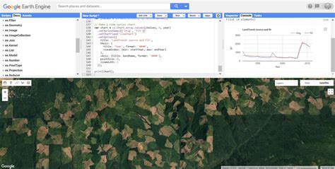 run landtrendr algorithm on a collection of points pixels in earth