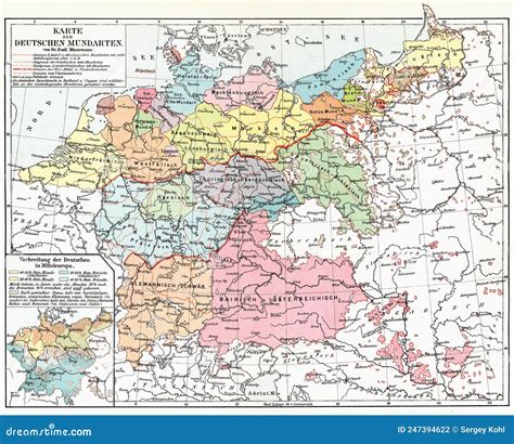 Map Of German Dialects