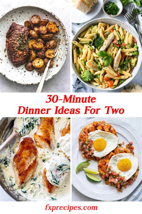20 Delicious 20 Minute Dinner Ideas Fxp Recipes
