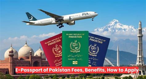 E Passport Of Pakistan Fee Benefits How To Apply Online