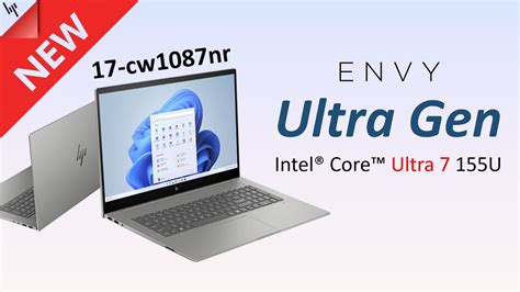 Hp Envy Laptop 17 Cw1087nr Intel® Core™ Ultra 7 Processor Nvidia® Geforce Rtx™ 3050 Hp New