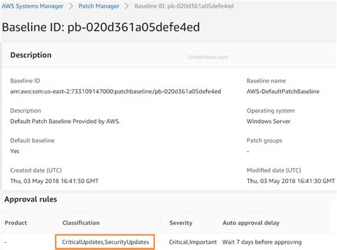 patch windows and linux using aws ssm patch manager unixarena
