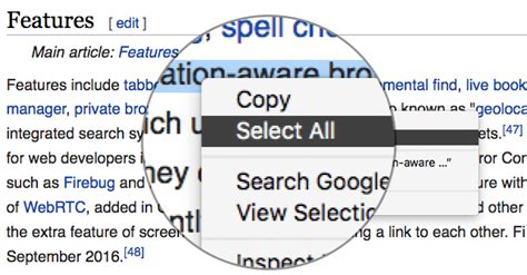 How To Remove Select All Option Form Context Menu Firefox