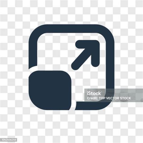 最大化向量圖示在透明背景下隔離 最大化透明徽標設計向量圖形及更多商務圖片 商務 商標 圖示 Istock