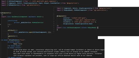 Not Able To Assign Customizable Options To Modal Issue Sherweb Ngx Materialize GitHub