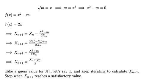 Precise Square Root Using Newton Raphson Method Abhikush Medium