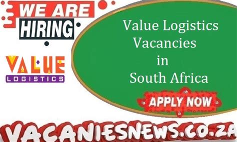 February Value Logistics Vacancies 2026 Apply For Job Opportunities At Za