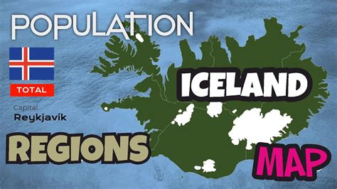 Iceland Map Regions And Population Youtube