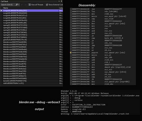 Driver Regression Quadro K2200 R570r580 Opengl Driver Uses Popcnt → Blender 36 Crash