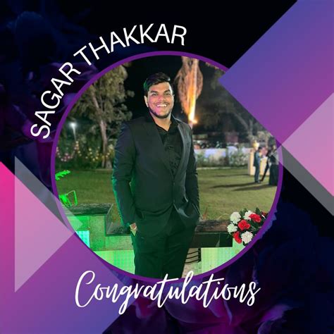 sagar thakkar on linkedin as i pause to reflect on the completion of