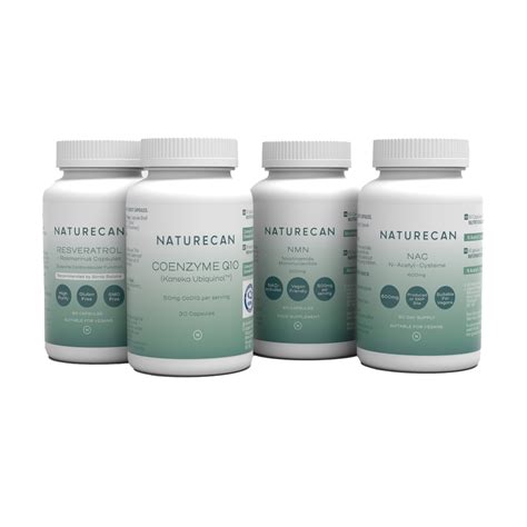 Longevity Bundle Nmn Nac Resveratrol Naturecan Au