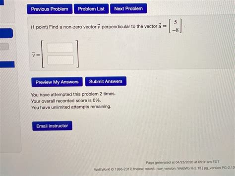 Solved Previous Problem Problem List Next Problem 1 Point