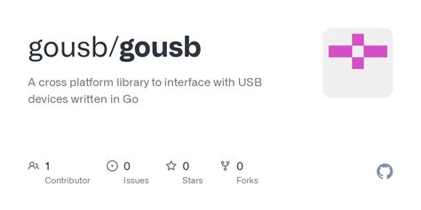 GitHub Gousb Gousb A Cross Platform Library To Interface With USB Devices Written In Go
