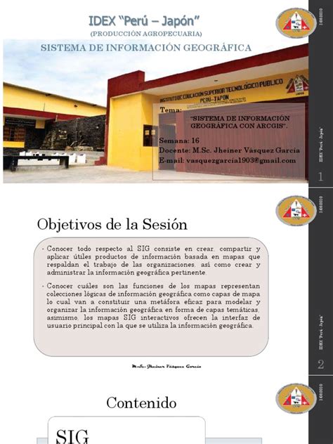 Clase 16 Sistemas De Informacion Geografica Con Argis Pdf Sistema De Información Geográfica