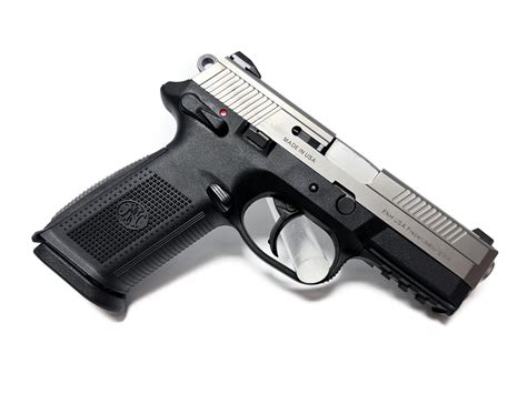 Used Fn Fnx 40 40 Sandw 4 Barrel Two Tone Finish 2 14rd Magazines No Box Arnzen Arms