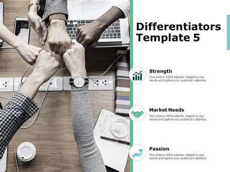 Differentiators Template Strength Ppt Powerpoint Presentation Infographics Graphics Graphics