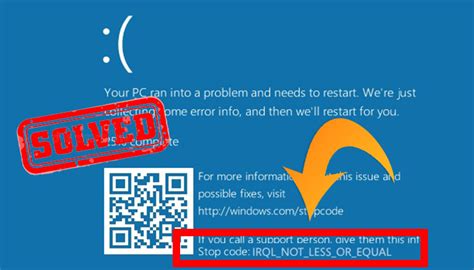Fix IRQL NOT LESS OR EQUAL On Windows 10 100 Working Wingeek