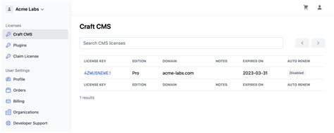 Finding Your Craft License Keys Craft Cms