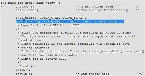 Programmers Are Lazy Found In An Ncurses Tutorial Rprogrammerhumor