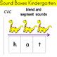CVC Segmenting And Blending Mats By Fluttering Through The Common Core K
