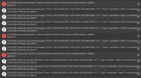 Bug Loss Of Stream On The Test Scene Issue Unity Technologies Unityrenderstreaming