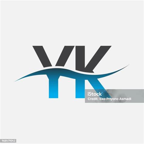 초기 문자 로고 회사 이름 블루와 블랙 색상 Swoosh 디자인 0명에 대한 스톡 벡터 아트 및 기타 이미지 0명 개념 개념과 주제 Istock