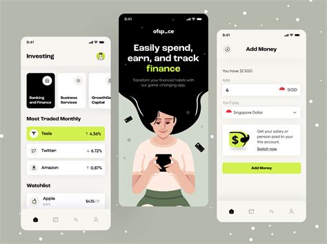 Fintech App Ui By Ofspace Ux Ui On Dribbble