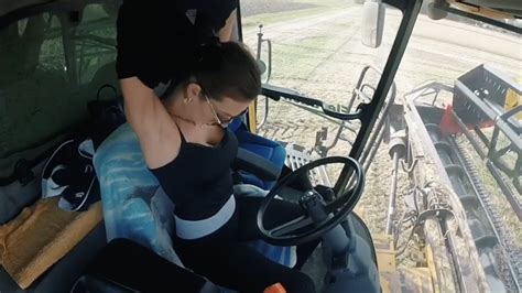 Girl Driving Tractor Girl On Fendt Youtube
