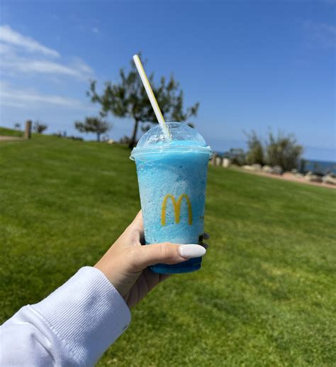 Mcdonalds Beat The Heat With Our Frozen Fanta Blue Raspberry Drink