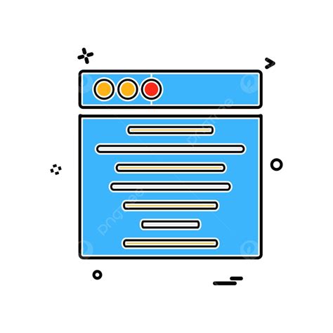 Layout Clipart Transparent Background Web Layouts Icon Design Vector Card Navigation