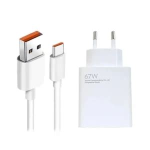 Xiaomi 67W Mi Power Adapter Suit With Type C Cable Technology Valley