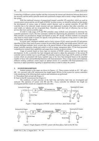 A Fuzzy PD Controller To Improve The Performance Of HVDC System PDF