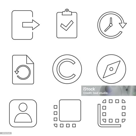Ui Ux 아이콘 공부에 대한 스톡 벡터 아트 및 기타 이미지 공부 그래픽 사용자 인터페이스 금융 Istock