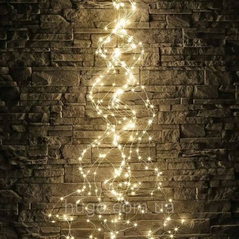 Гирлянда "Конский хвост" от сети, 3м, 400LED, AD-50527, Теплый белый ...