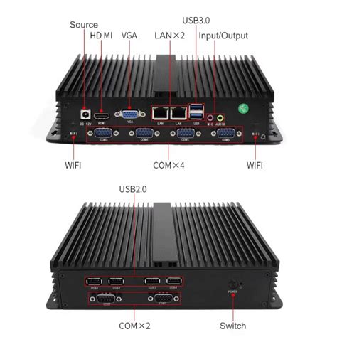 Cheap Smallest Mini Pc Gaming Rtx Industrial Linux Fanless Intel 4th