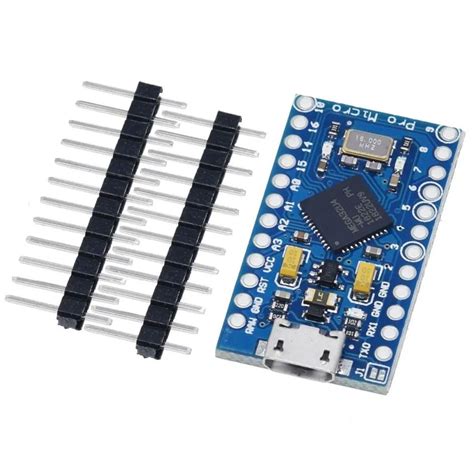 Placa Leonardo Pro Micro 5v Sem Cabo E Compatível Com Arduino Ide